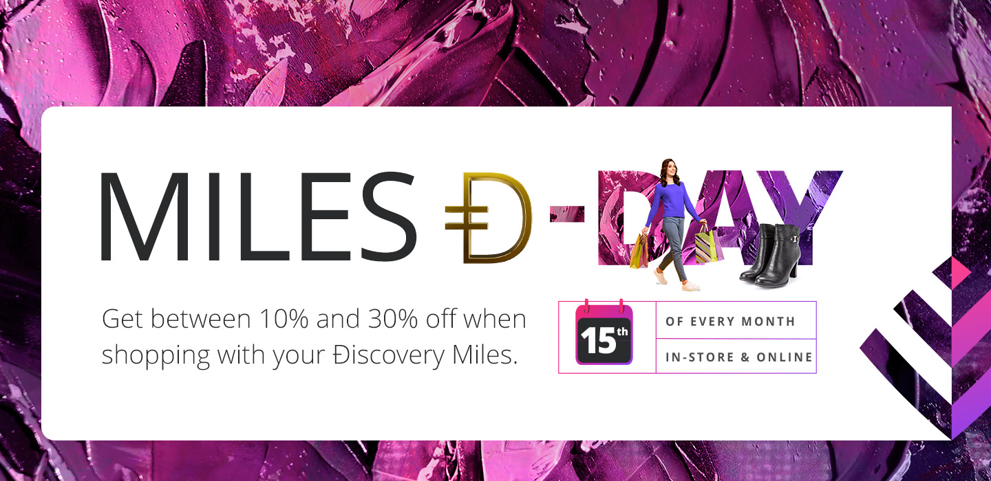 Discovery Miles are more valuable than ever on MilesDday - Discovery